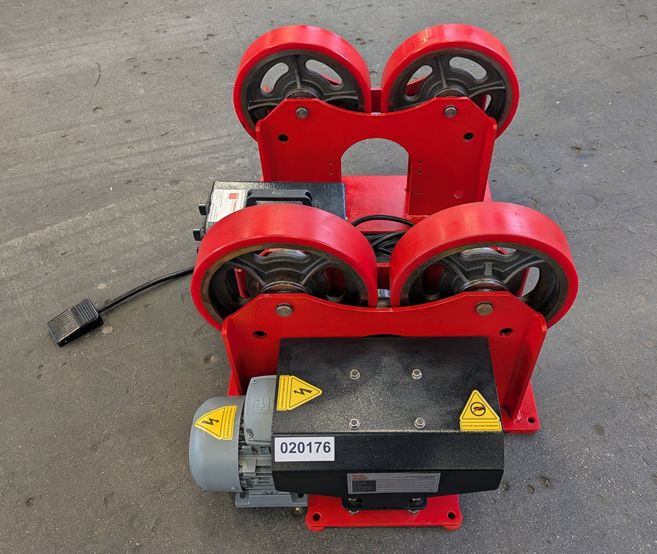 Behälterdrehvorrichtung Mini WR-2T | Hesse + Co Maschinenfabrik